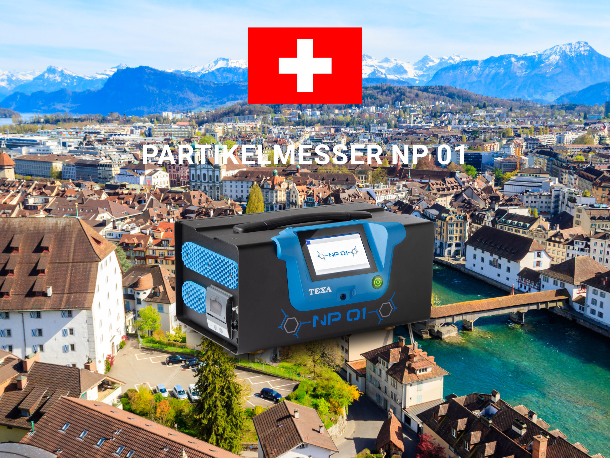 Zulassung NP 01 Partikelmesser für die Schweiz - TEXA